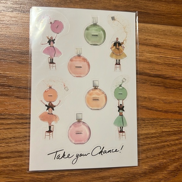 CHANEL | Accessories | Chanel Chance Set Of Stickers | Poshmark